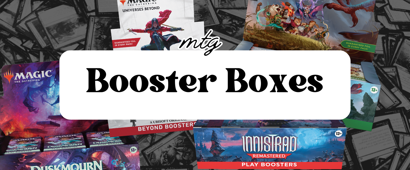 Booster Boxes – Tabletop Cafe
